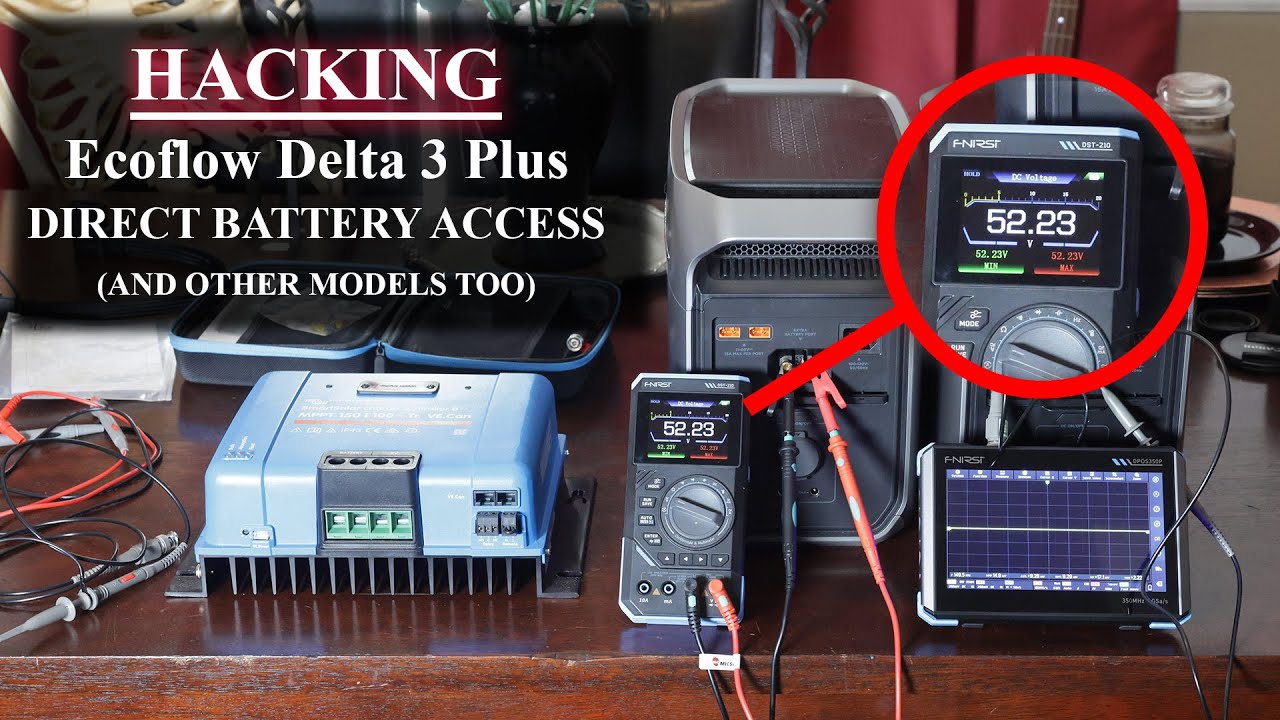 Big News! Direct Battery Access Hack for Ecoflow Portable Power Stations (Finally) Delta 3 Plus ...