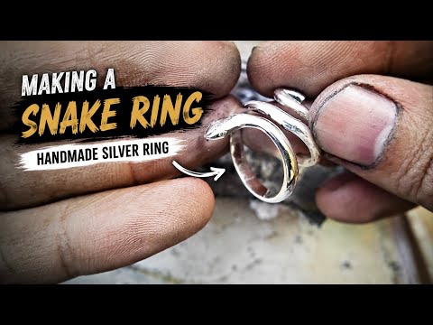 Making a Snake Ring | Handmade Silver Jewelry