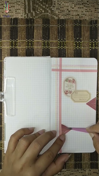 Aesthetic Pink Theme Journal | Journal With Me #asmr #notalking #shorts ...