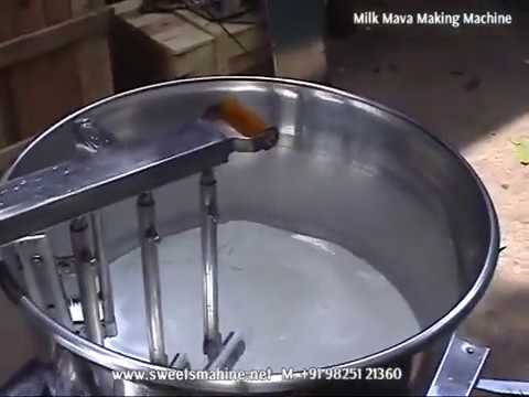 Milk Mava Making Machine | New Arunoday Engineers | Ahmedabad - YouTube