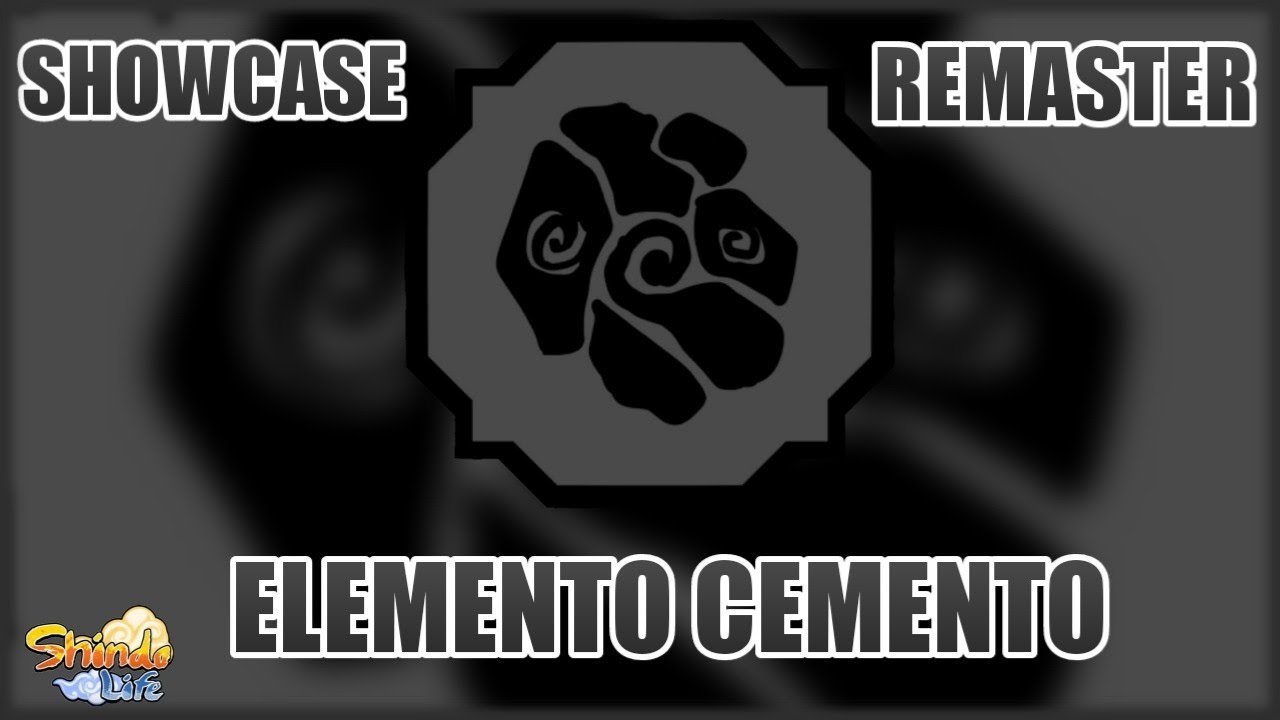 Showcase Elemento Cemento Remaster | Shindo Life - YouTube
