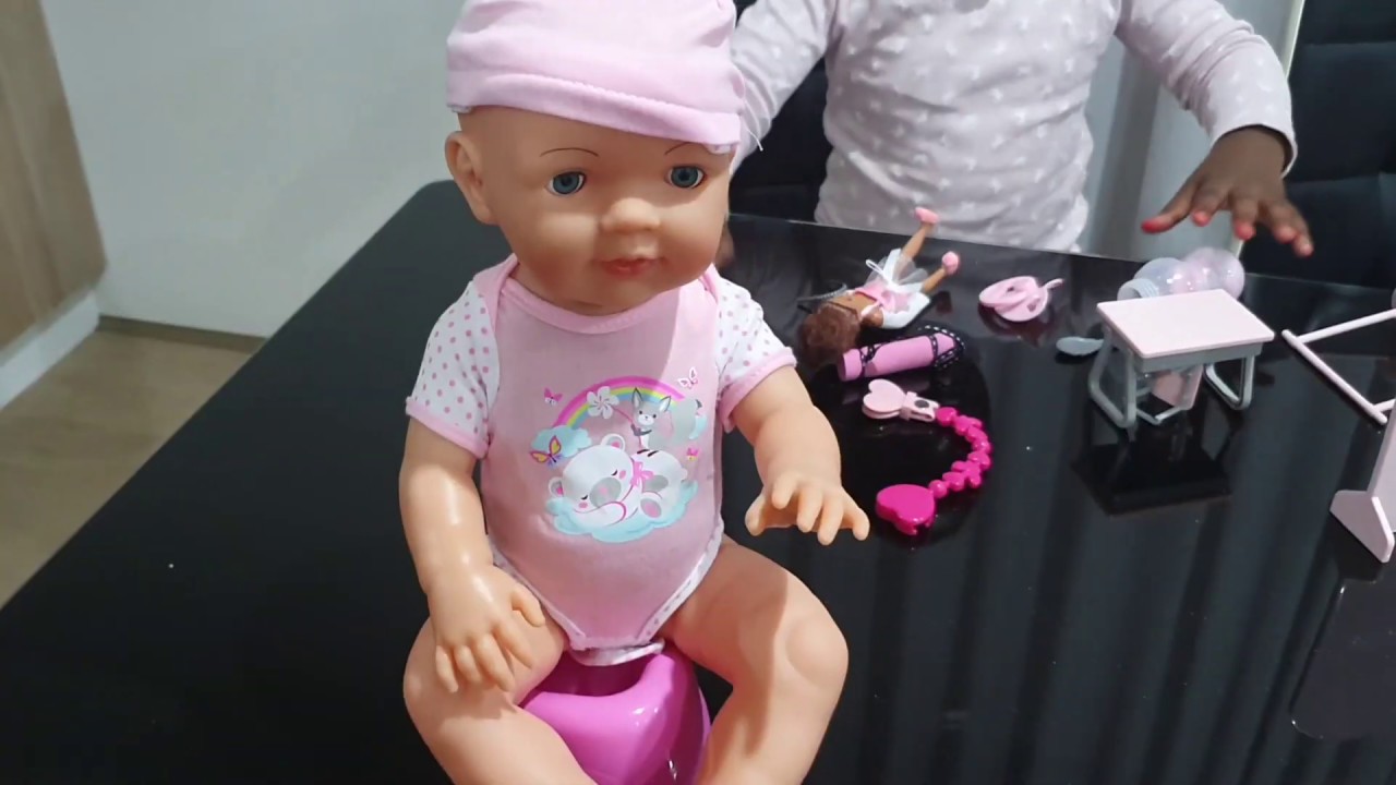 Kayla and Kelly Pretend Play with Baby doll and toys - YouTube
