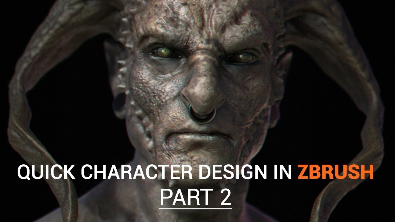 Quick Character Design in Zbrush - Part 2 (Claudio Setti) - YouTube