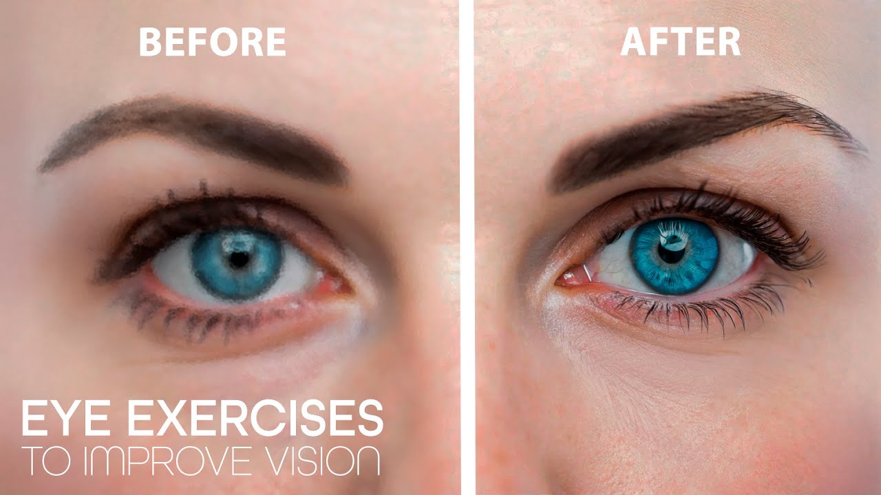 Eye Training Warmup At Home | Improve your vision with eye exercises ...
