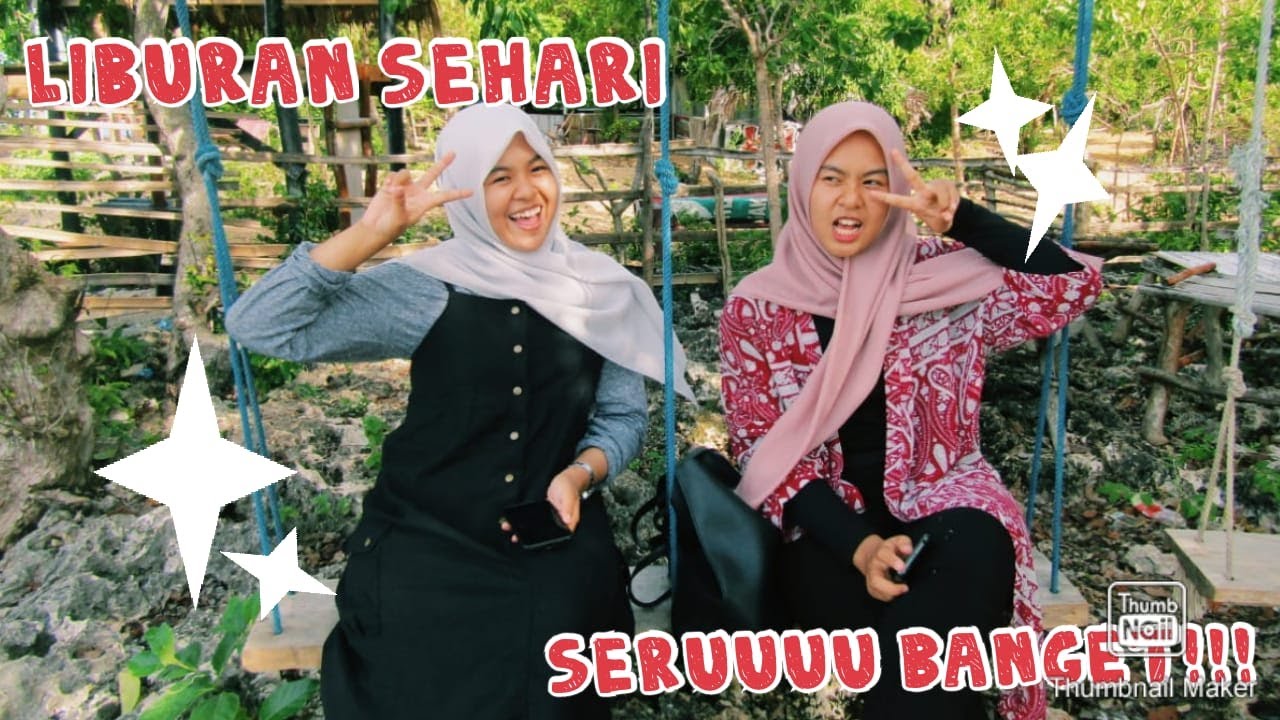 EVLOG #1 - First vlog | LIBURAN SEHARI DI PANTAI! - YouTube