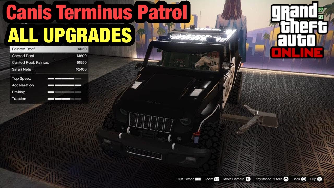 Canis Terminus Patrol UPGRADES In GTA5 Online - YouTube