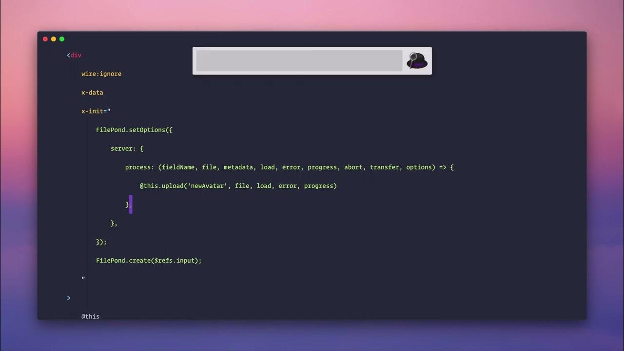 Ep9 - Integrating With Filepond | Livewire FIle uploads - YouTube
