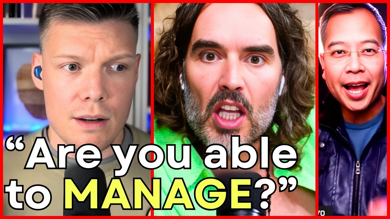 How are you DEALING Wes? Russell Brand Questions Wes Huff on his new ...