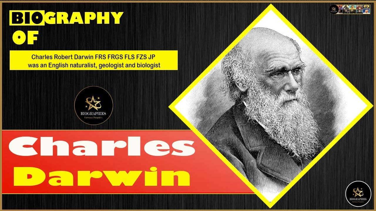 Charles Darwin Biography and Life in English - YouTube