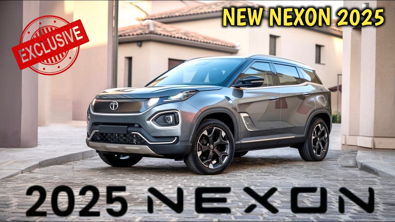 2025 Tata Nexon New Model Launched | New Features | Panoramic Sunroof ...