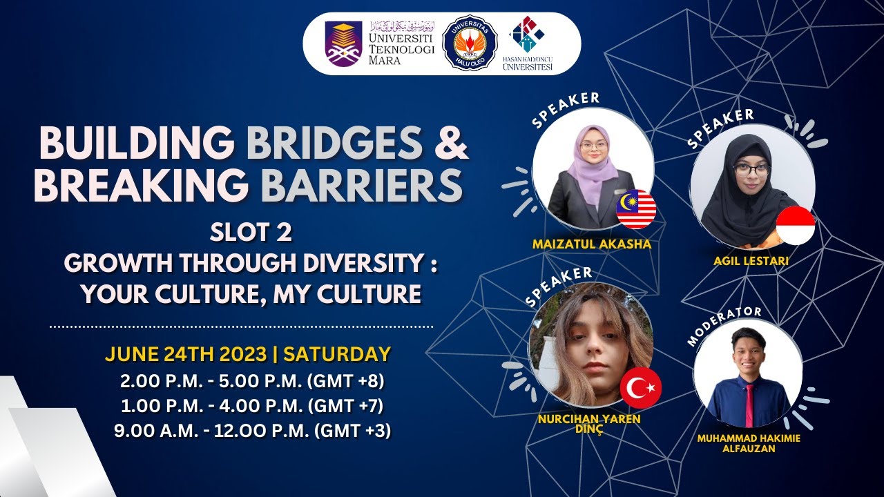 BUILDING BRIDGES & BREAKING BARRIERS - Growth Through Diversity : Your ...