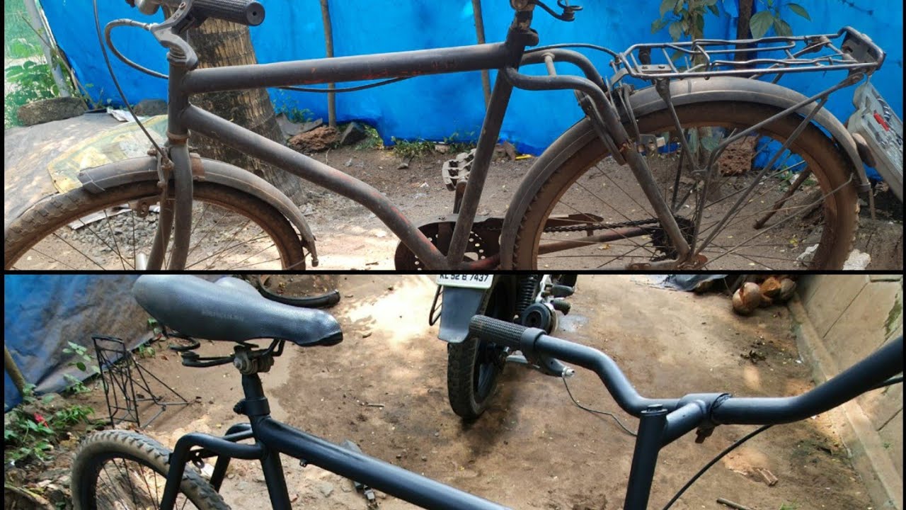 11year old Cycle modification/Restoration |സൈക്കിൾ മോഡിഫൈക്കേഷൻ - YouTube