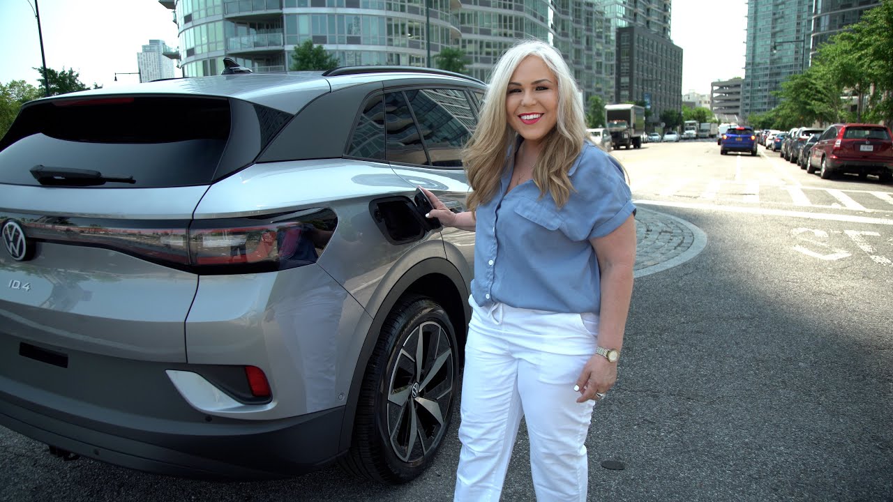 Drive Electric with Criss Castle 2023 VW ID4 Pro S AWD Teddy Volkswagen ...