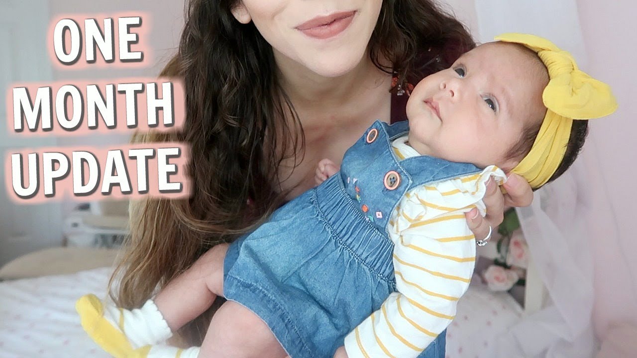 BABY'S ONE MONTH UPDATE! - YouTube