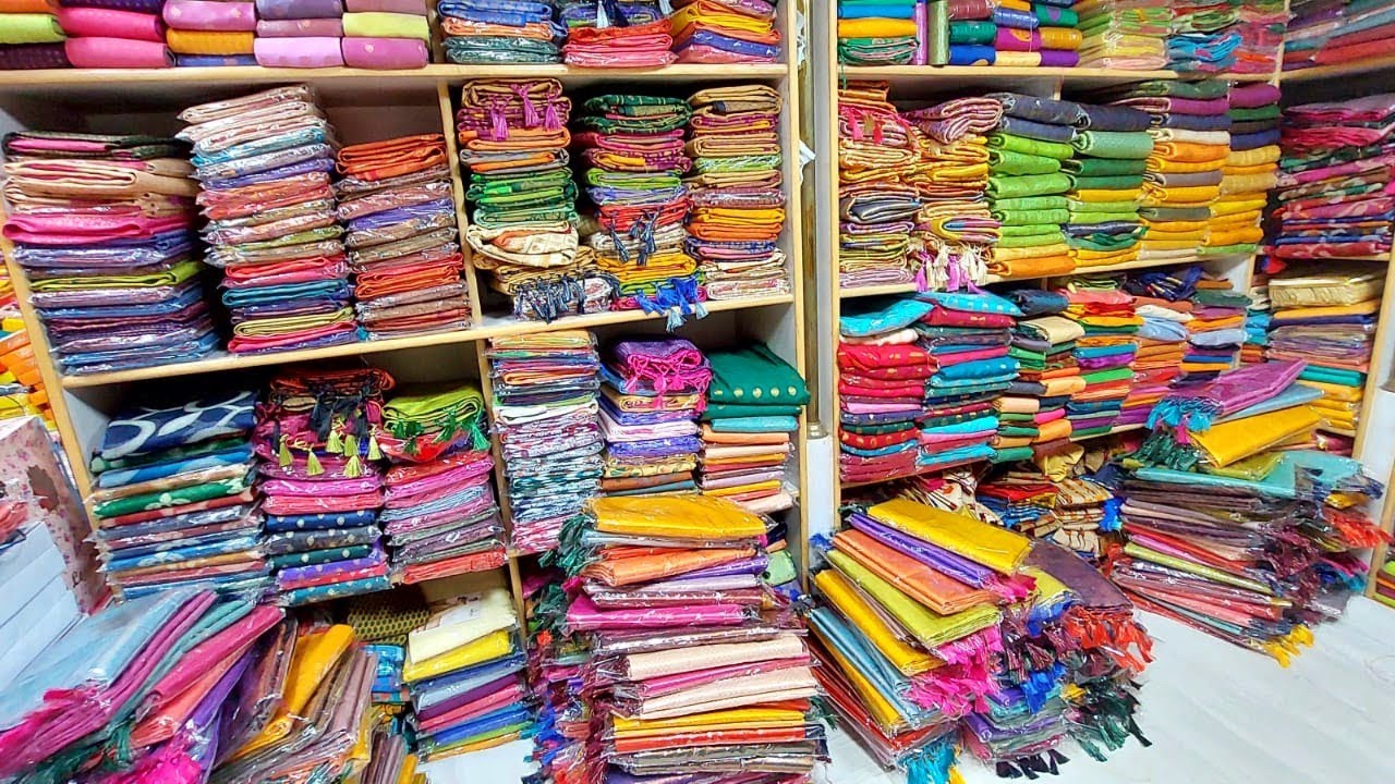 chickpet wholesale designer and fancy saree's| single saree available ...