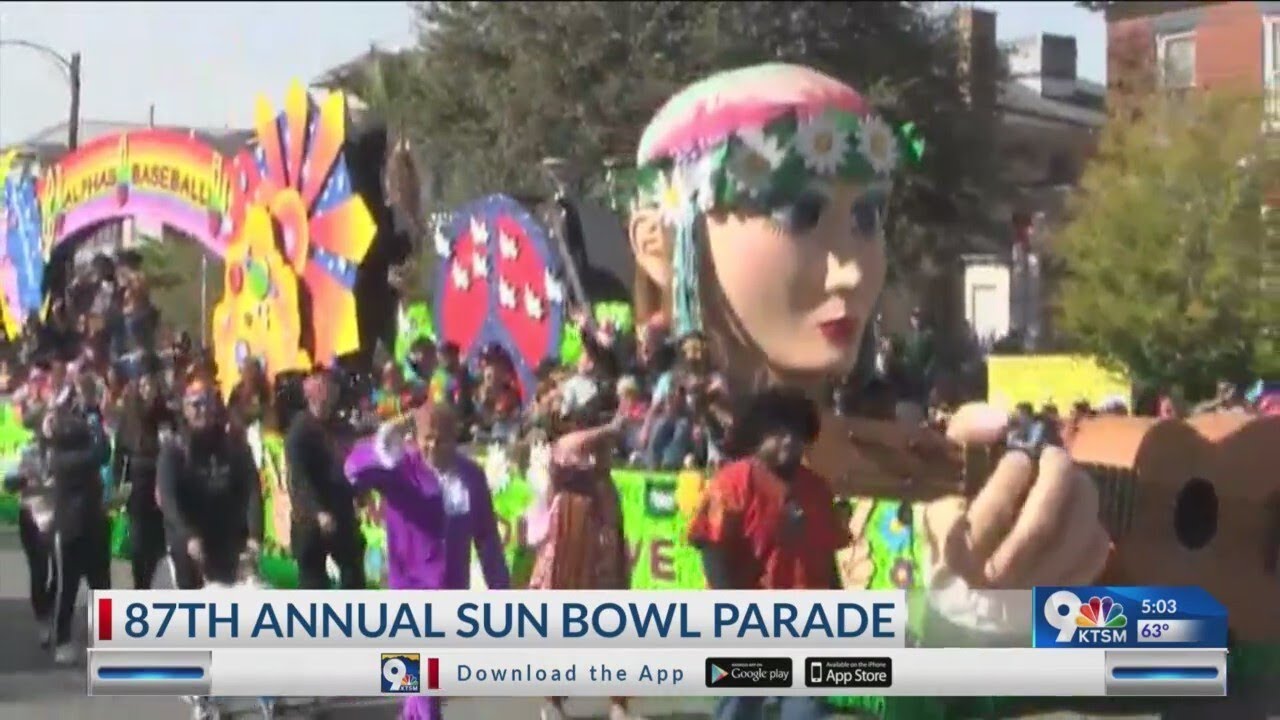 87th Annual Sun Bowl Parade - YouTube