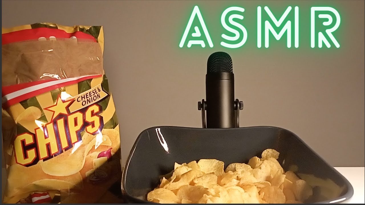 ASMR CHIPS eatingessen CHEESE & ONION FLAVOR #ASMR #MUGBANG Lido ASMR ...
