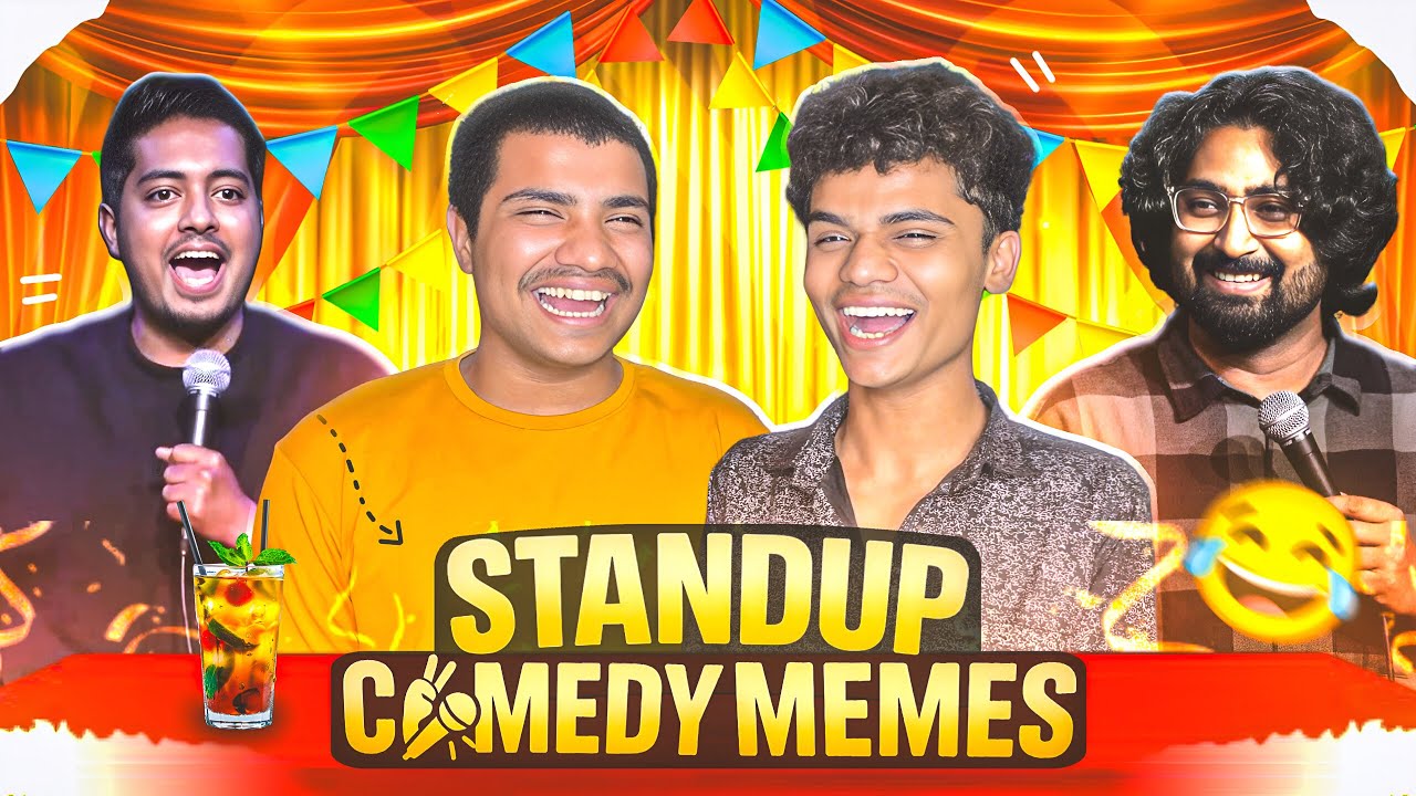 FUNNIEST STAND-UP COMEDIAN MEMES-PART 1|| हंसते-हंसते पागल हो जाओगे😂 ...