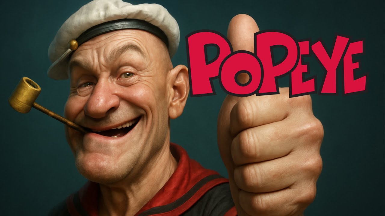 Popeye Veja a Versão Realista reimaginada por IA - Teaser Conceitual ...