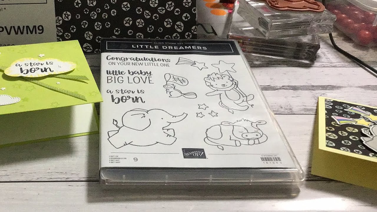 Quick look at Little Dreamers cards with Fiona Fernandez - YouTube