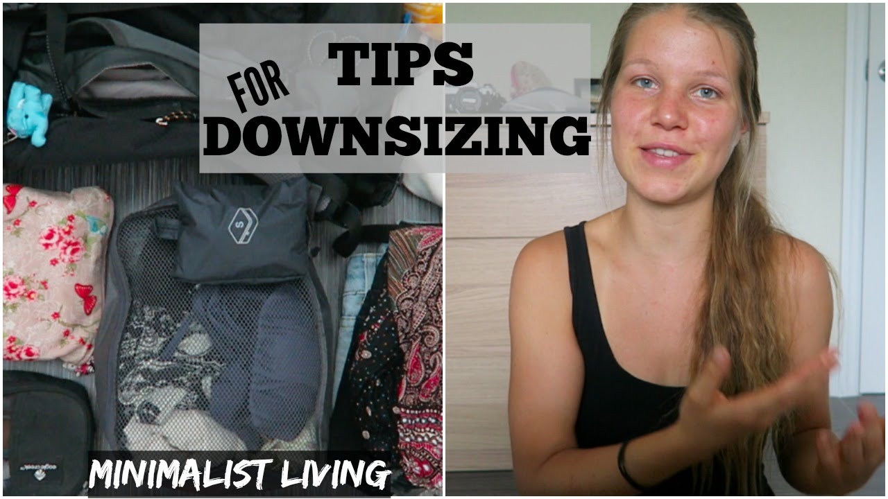 Minimalist Living || Tips For DOWNSIZING - YouTube