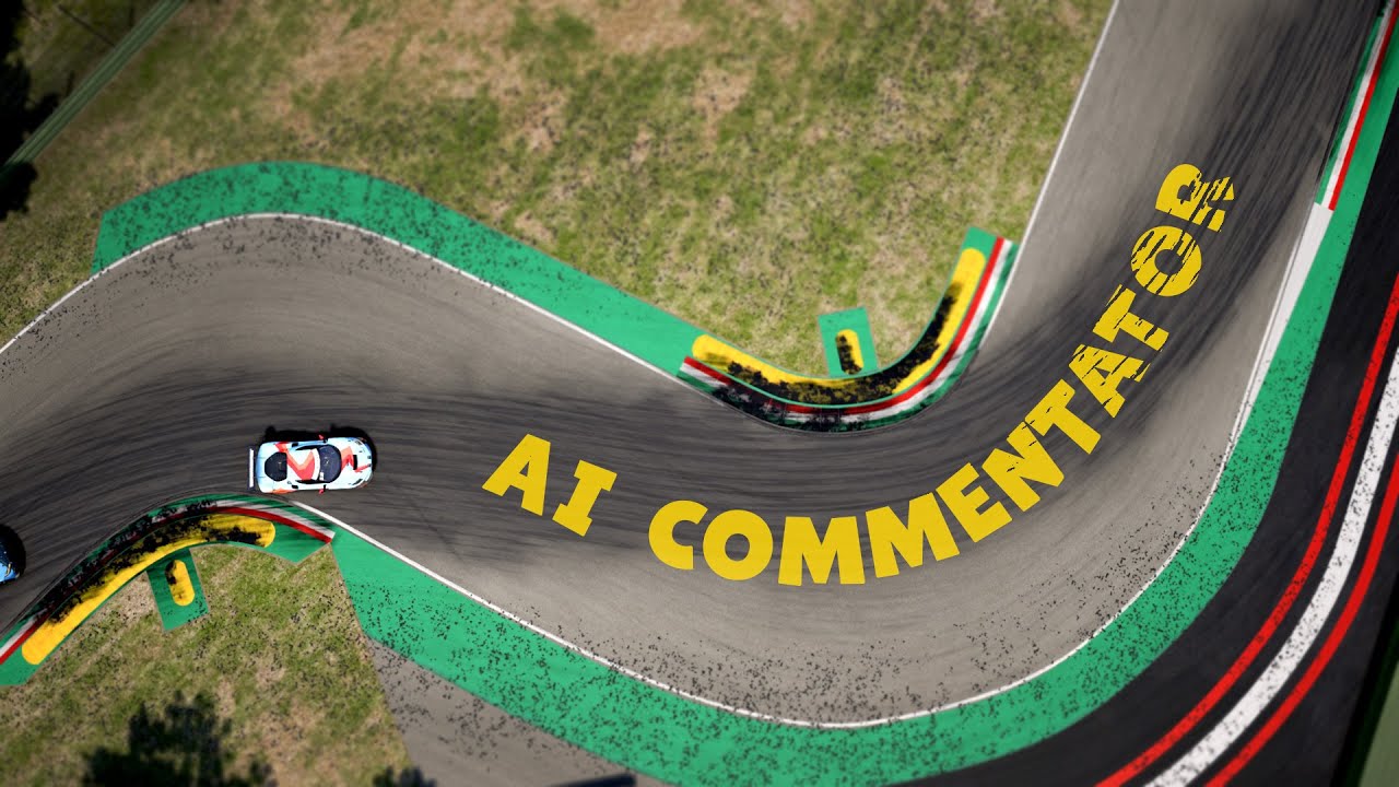 Caffeinated AI Commentator in ACC at Imola - YouTube