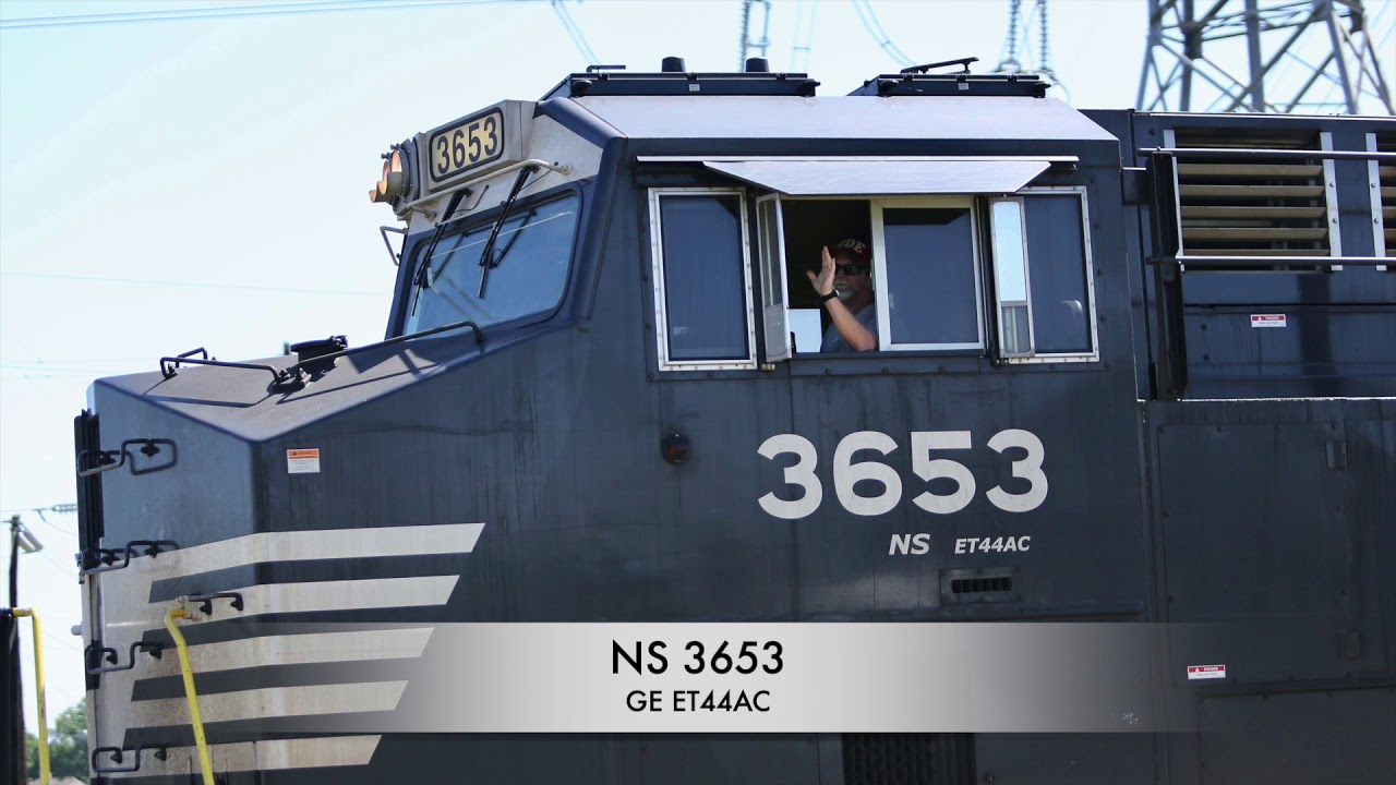 NS Tier 4 3653 on KCS tracks May 29, 2020 - YouTube