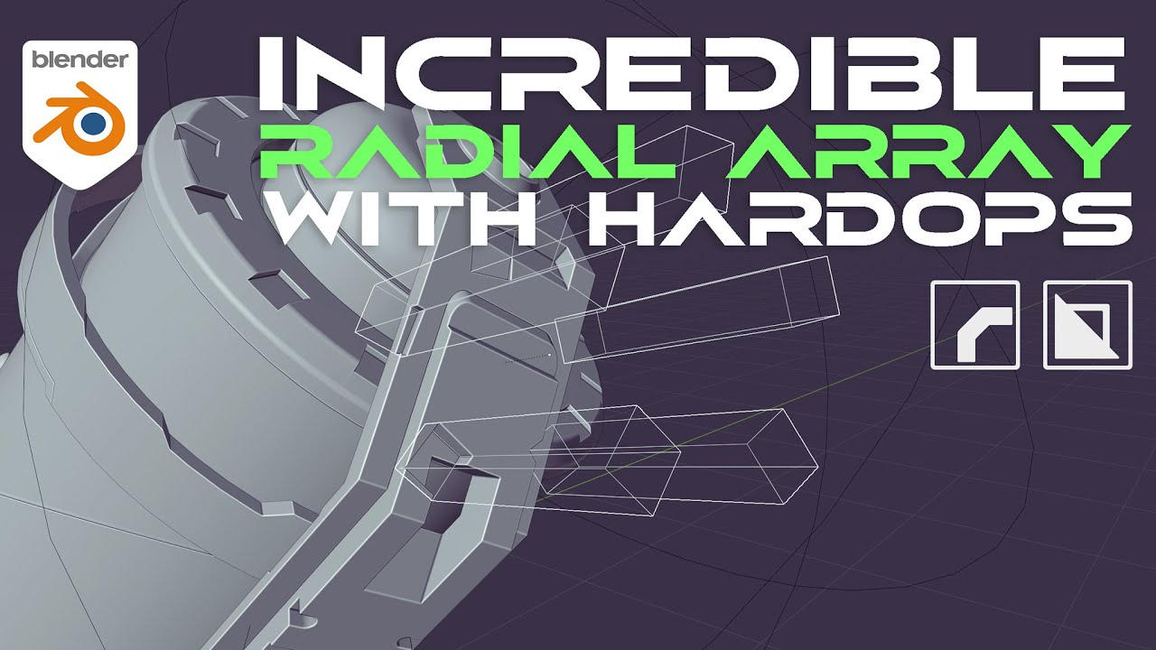 NEW HardOPS Radial Array Is INCREDIBLE Blender Tutorial YouTube NEW HardOPS Radial Array Is INCREDIBLE Blender Tutorial YouTube