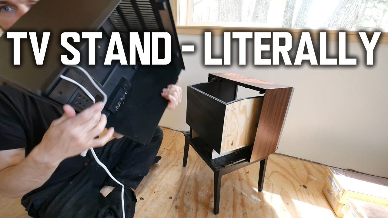 DIY 1980s TV Conversion - YouTube