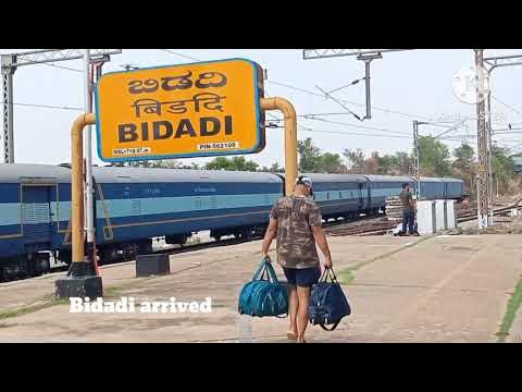 # 1Train journey GOLGUMBAZ EXP 16536 Bangalore to Mysore ಭಾಗ 1 ರೈಲು ಪ್ರಯಾಣ GOLGUMBAZ EXP 16536 ...