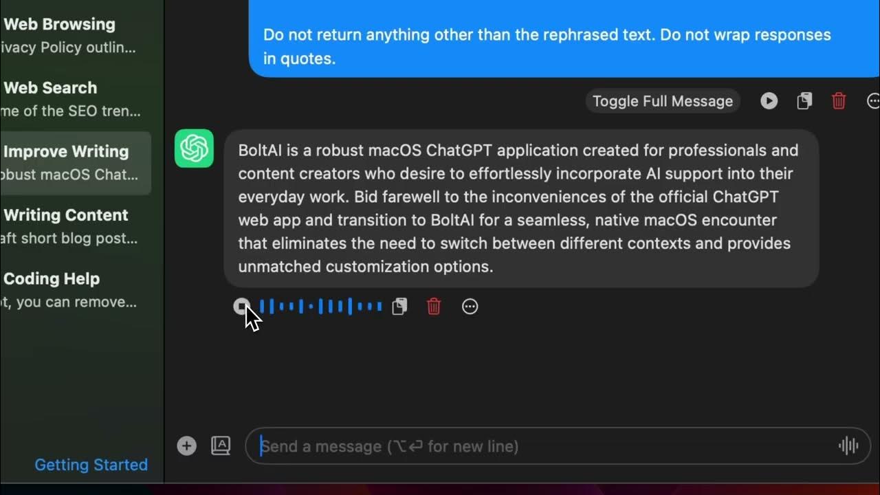 BoltAI: Write, code, learn with AI - YouTube