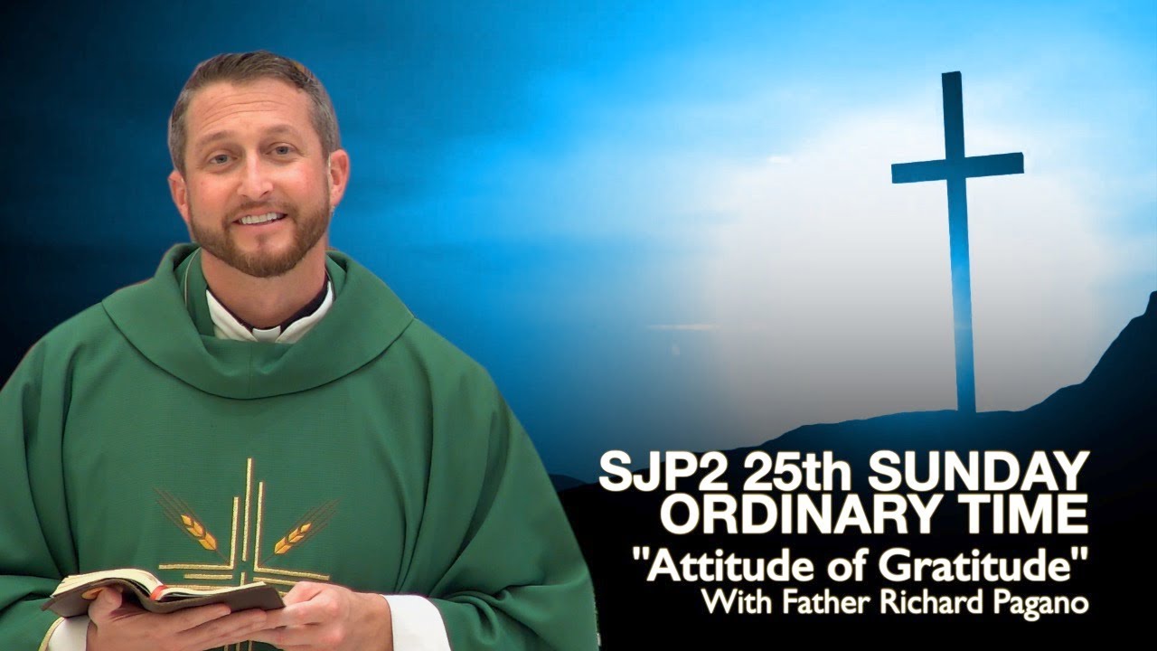 Father Pagano and the "Attitude of Gratitude" - YouTube