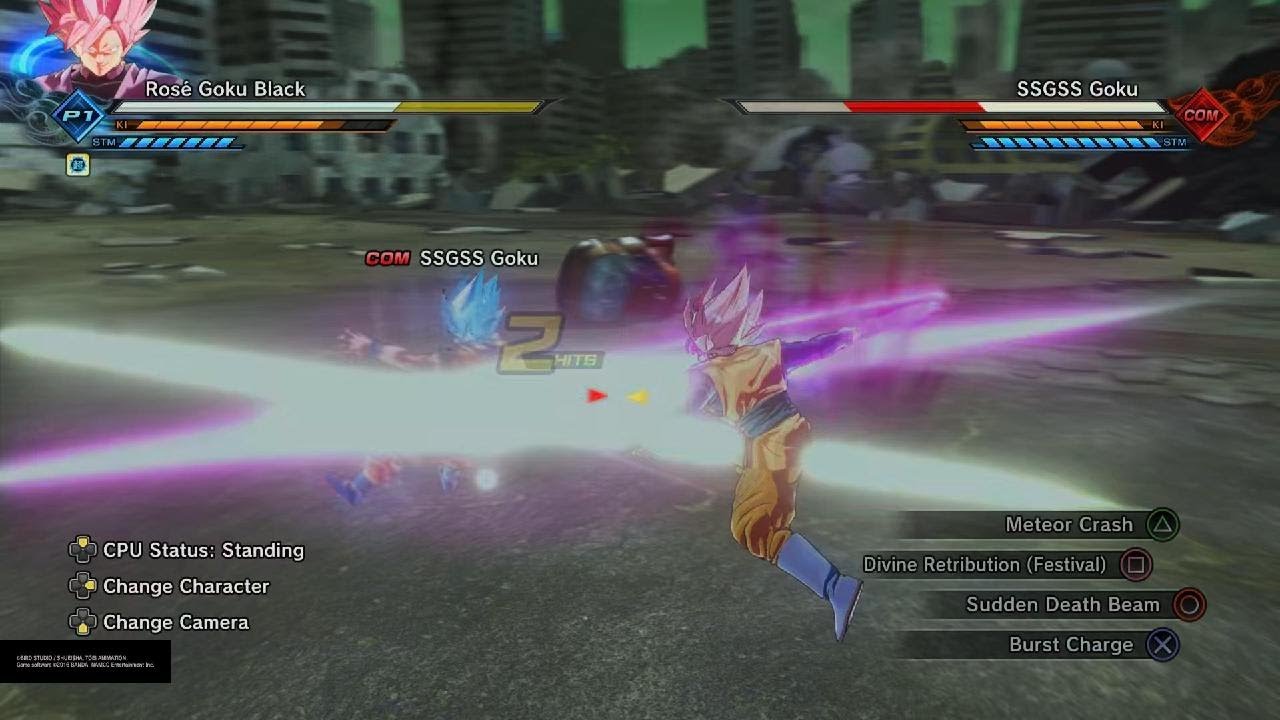 DRAGON BALL XENOVERSE 2: Divine Retribution (festival) with custom Rosé ...
