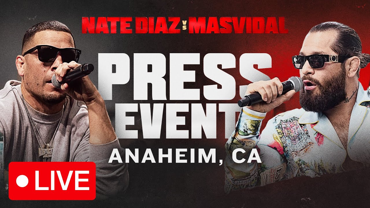 Diaz vs Masvidal: Press Event | Anaheim, CA | FANMIO PPV - YouTube