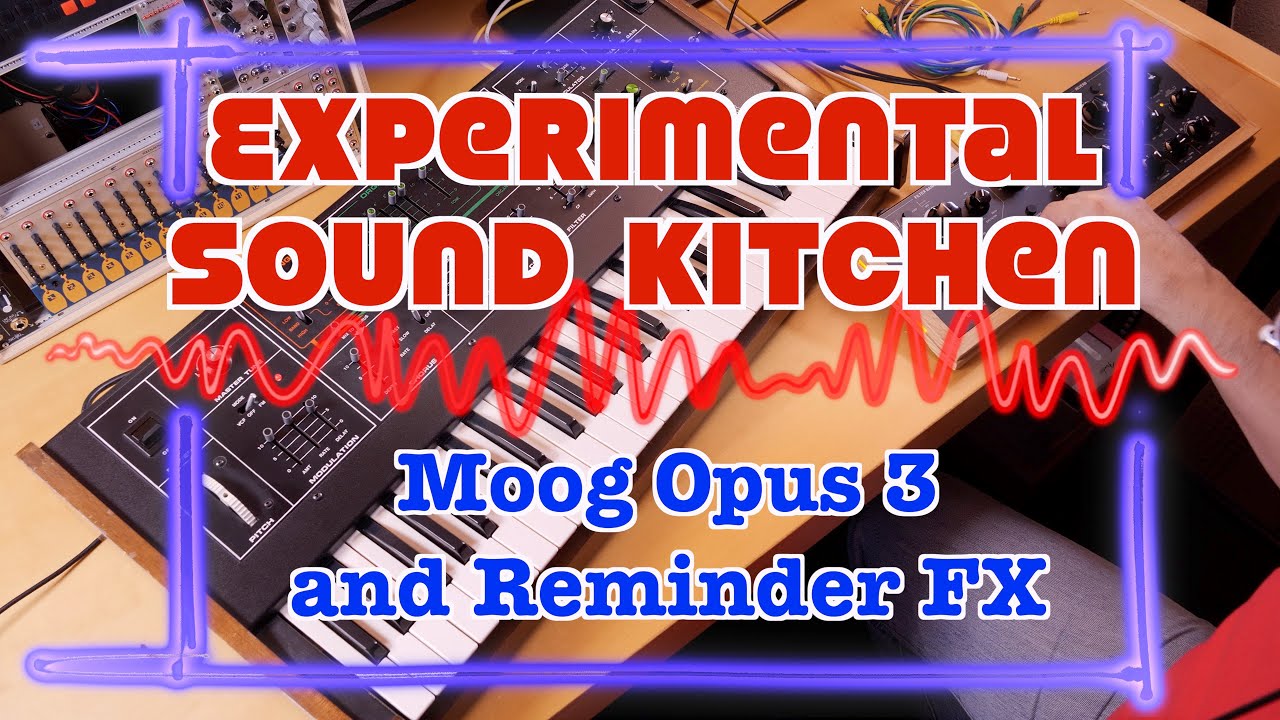 ESK - Moog Opus 3 and Reminder FX - YouTube