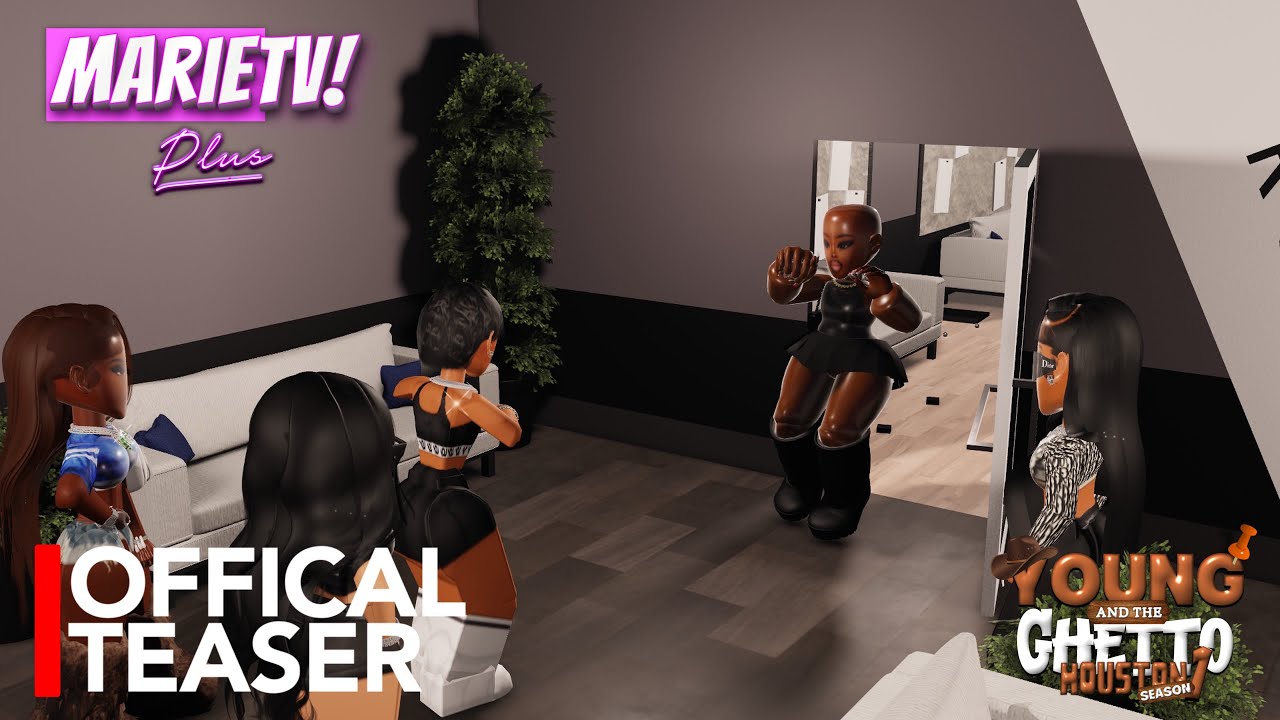 Roblox Young & The ghetto || Official Teaser || MarieTv *Voiced Teaser ...