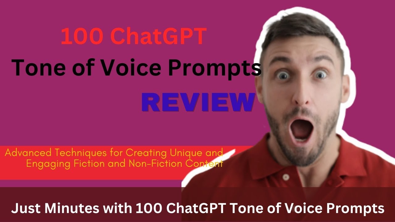 100 ChatGPT Tone of Voice Prompts Review - Just Minutes with 100 ...