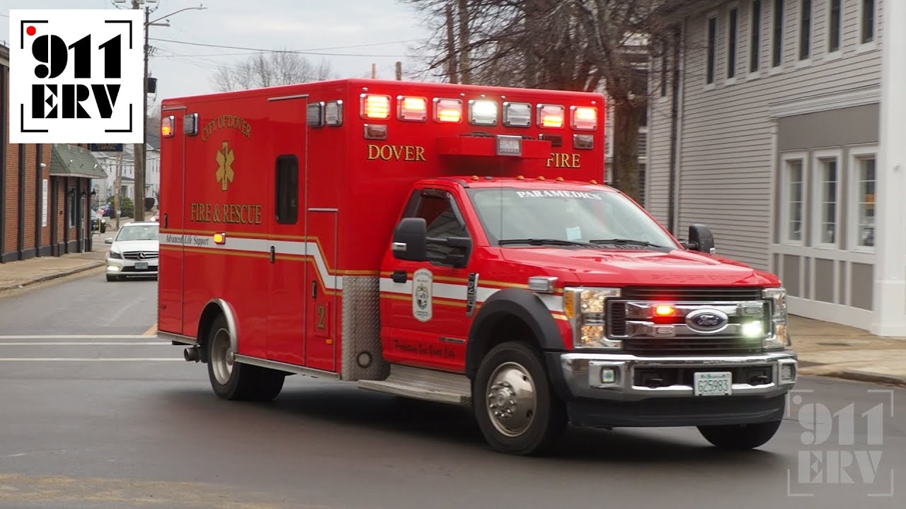 Dover Fire Responding | Ambulance 2 - YouTube