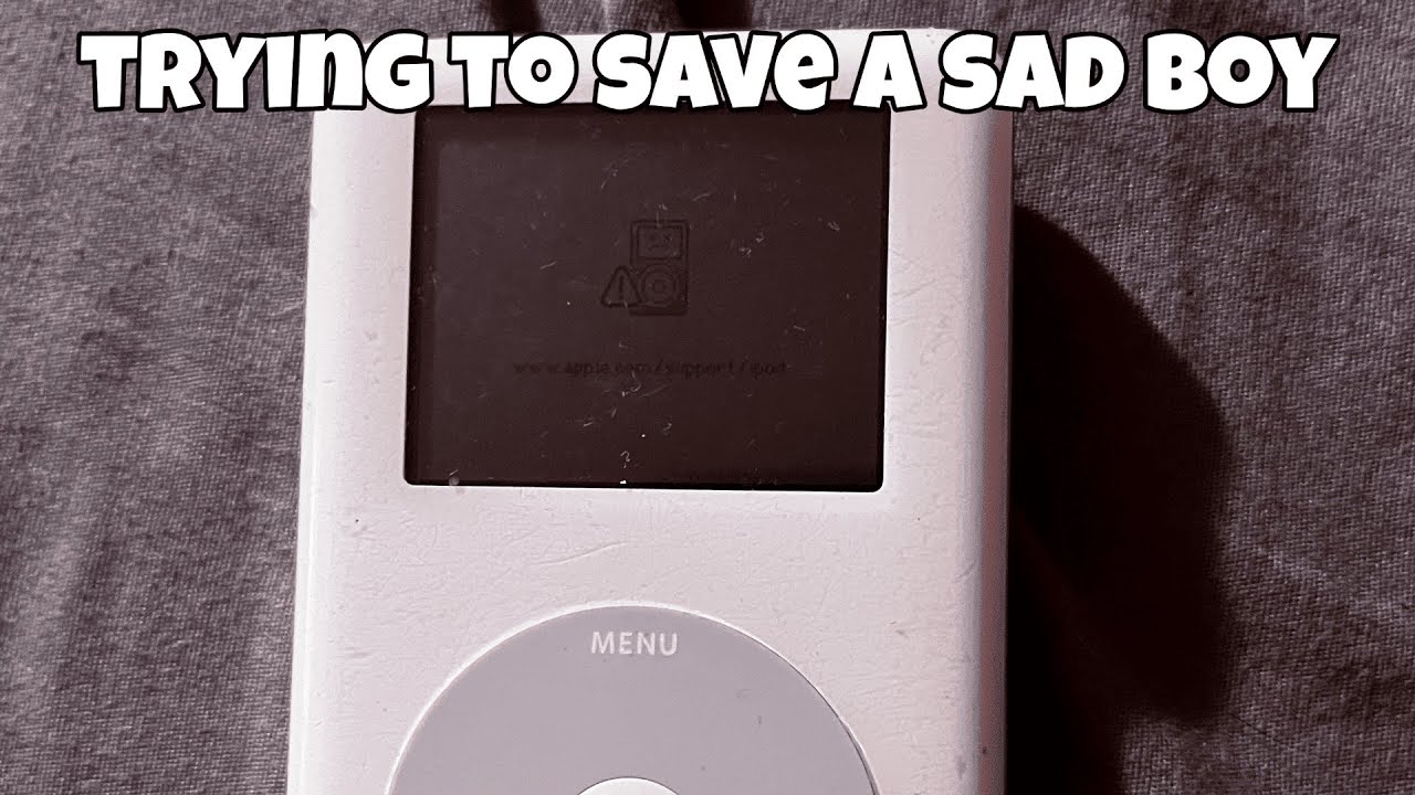 Trying to Save a Sad iPod - YouTube