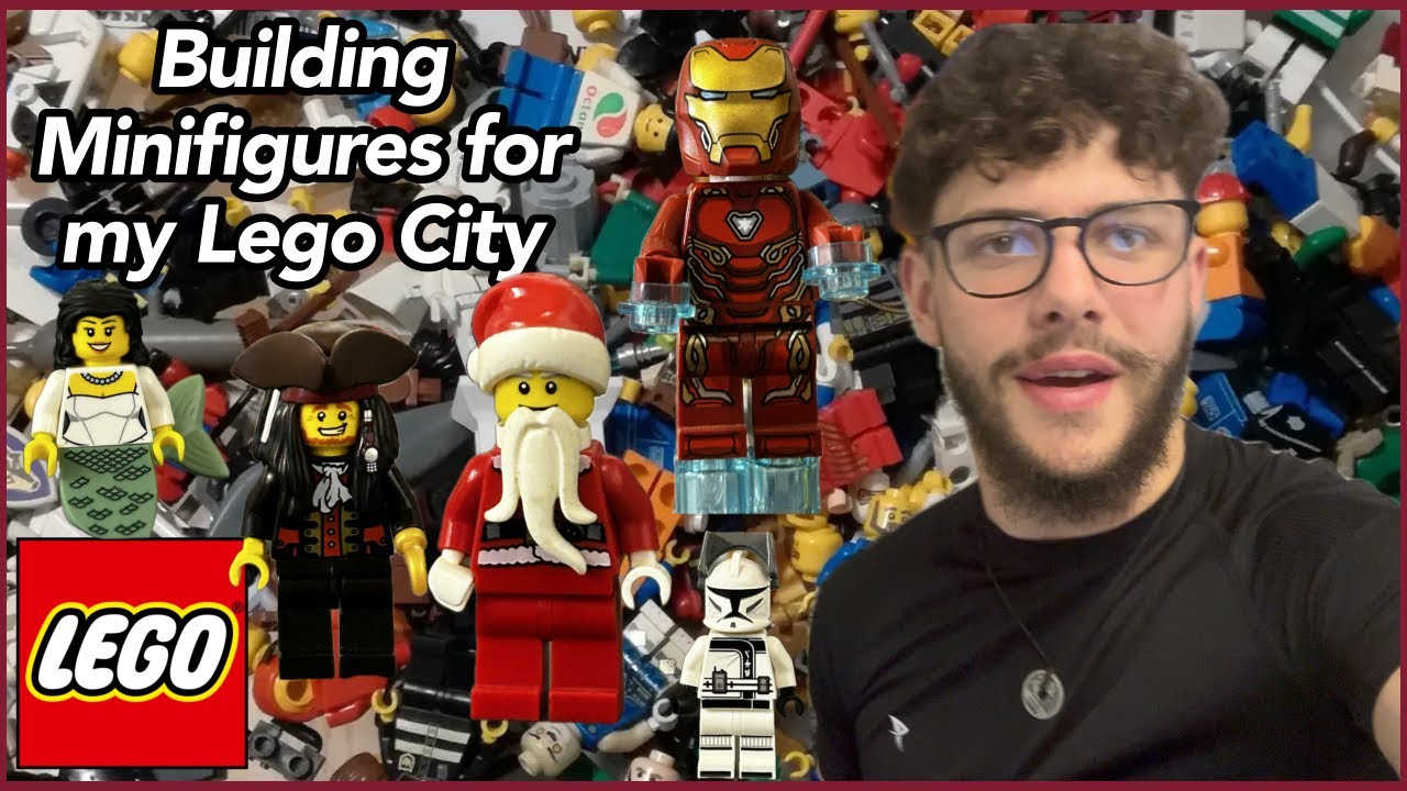 Building Minifigures for my Lego City | Lego City Update - YouTube