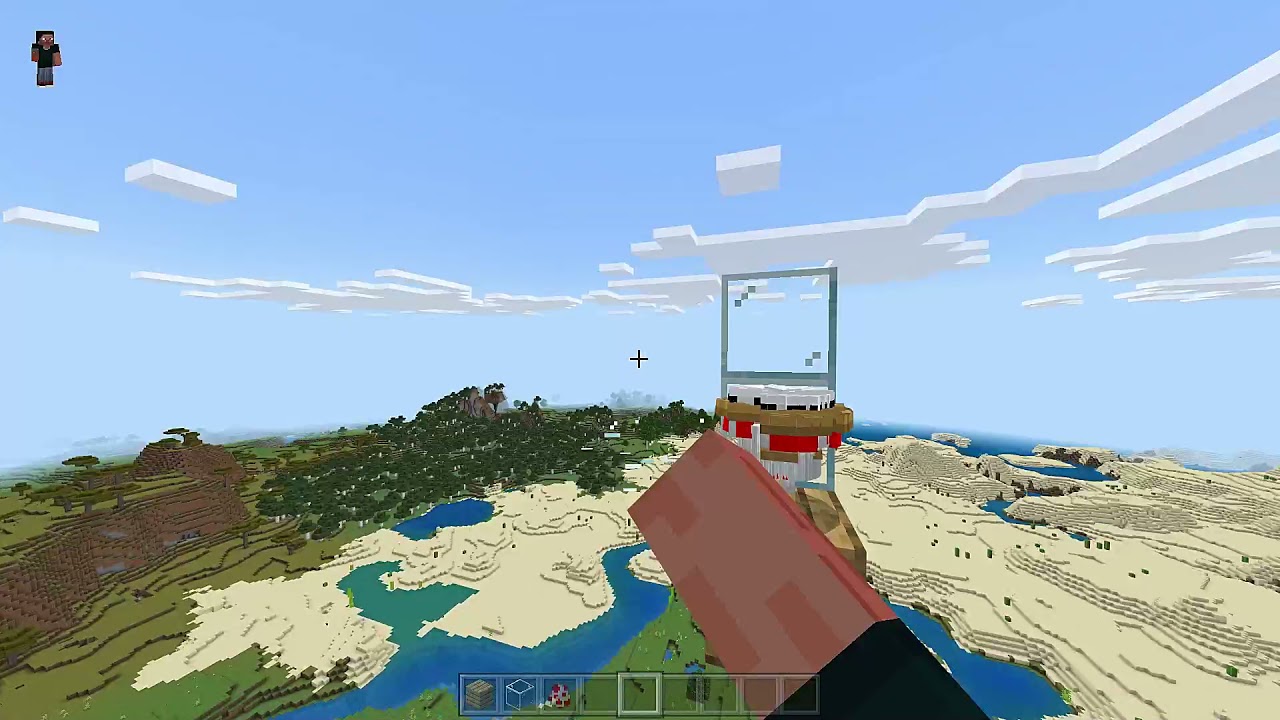 chicken cannon in minecraft - YouTube