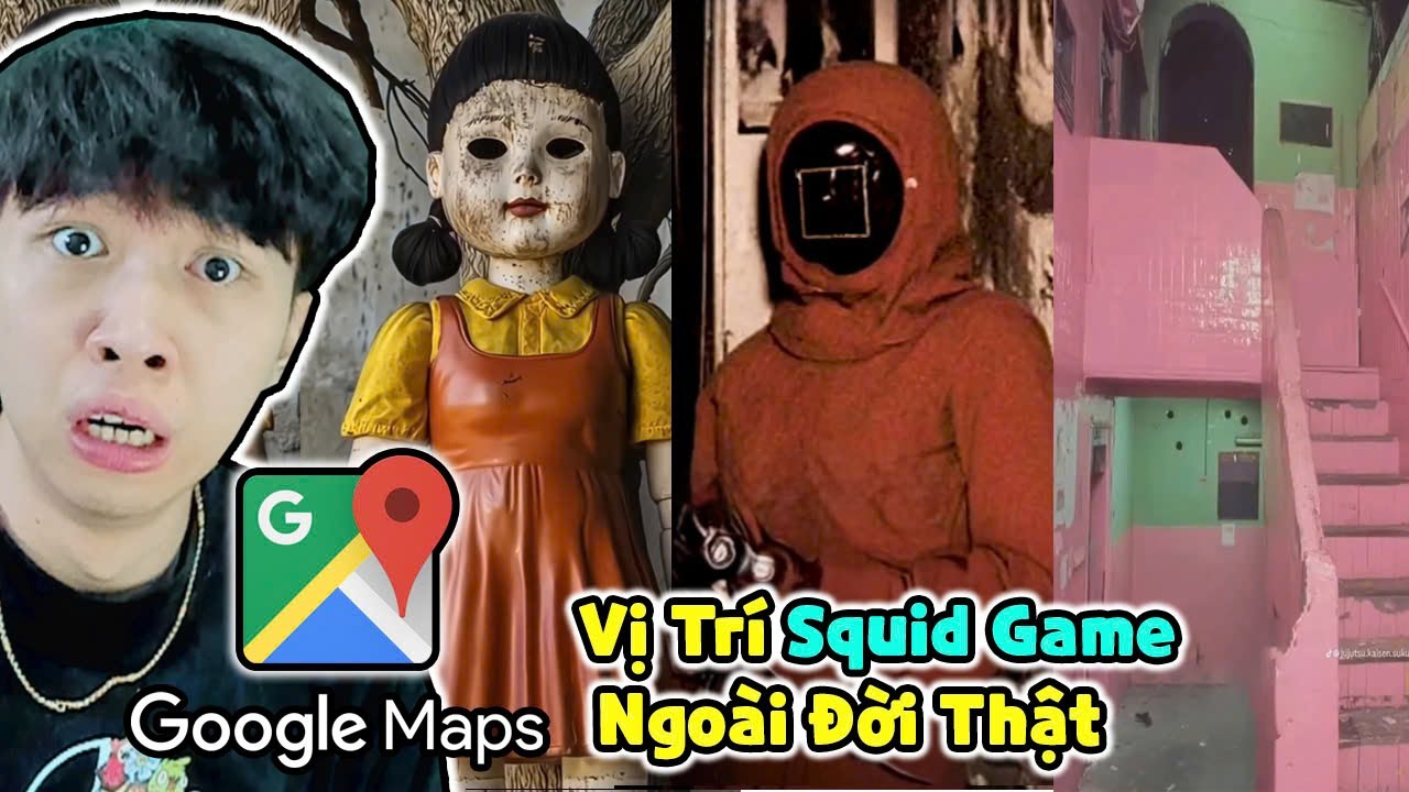 Vinh Rùng Mình Vì Vị Trí Squid Game Có NGOÀI ĐỜI THẬT Trên GOOGLE MAP ...