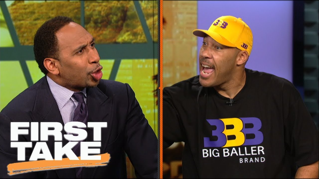 LaVar Ball and Stephen A. argue over BBB pricing and LeBron joining ...