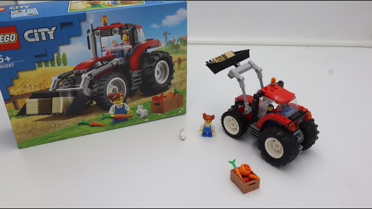 Lego City 60287 Tractor / Speed Build - YouTube