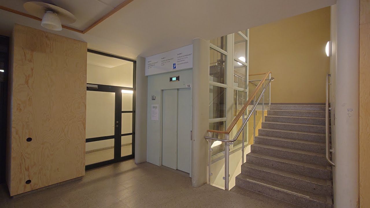 Bottom Driven Ecodisc! 1999 KONE MonoSpace BD-MRL-Traction Elevator ...