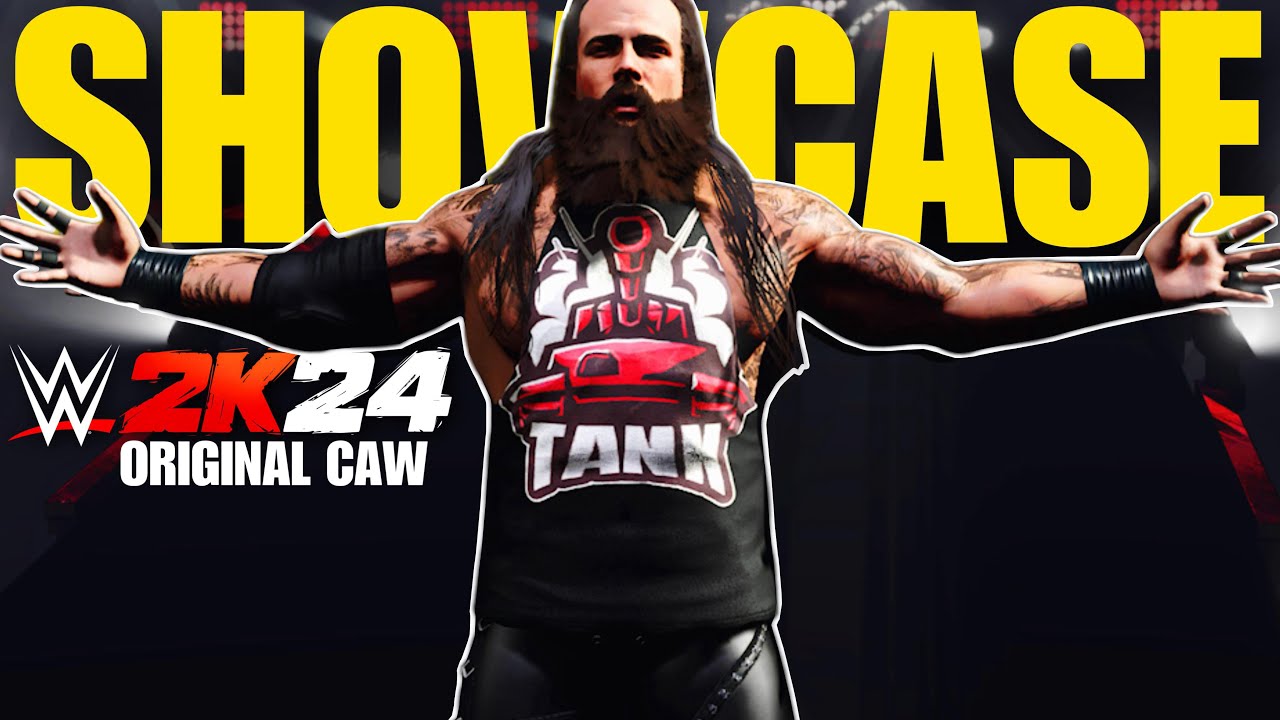 WWE 2K24 | ORIGINAL CAW SHOWCASE | THE TANK - YouTube