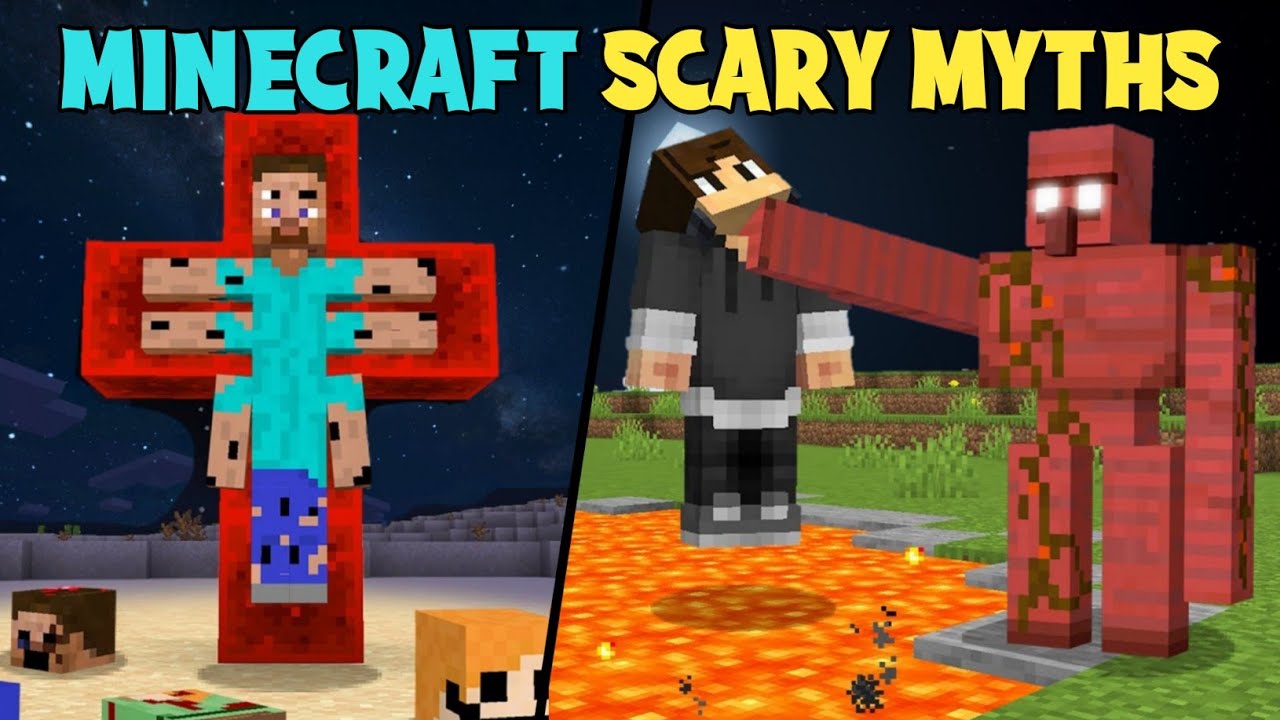 Testing Minecraft Scary Myths That Are Actually True | Minecraft Scary ...