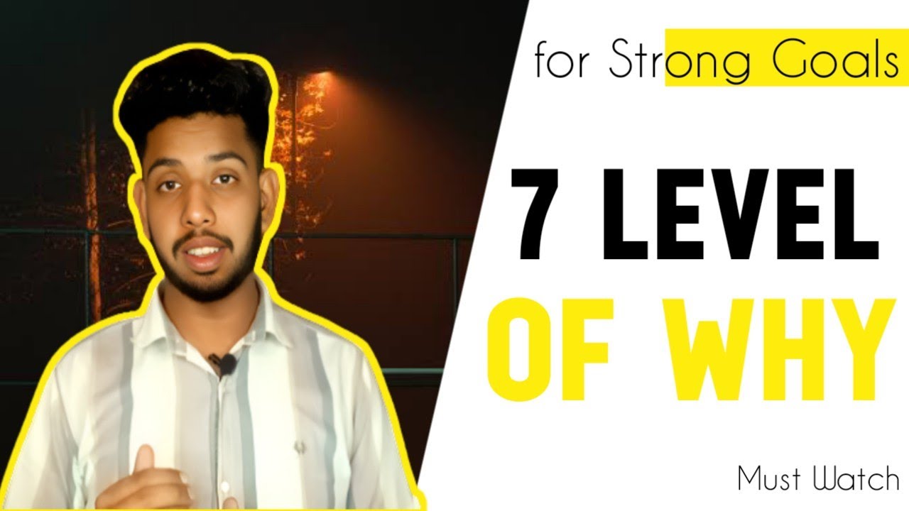 How to make our Goal Strong | 7 level of why you doing Work | clear ...