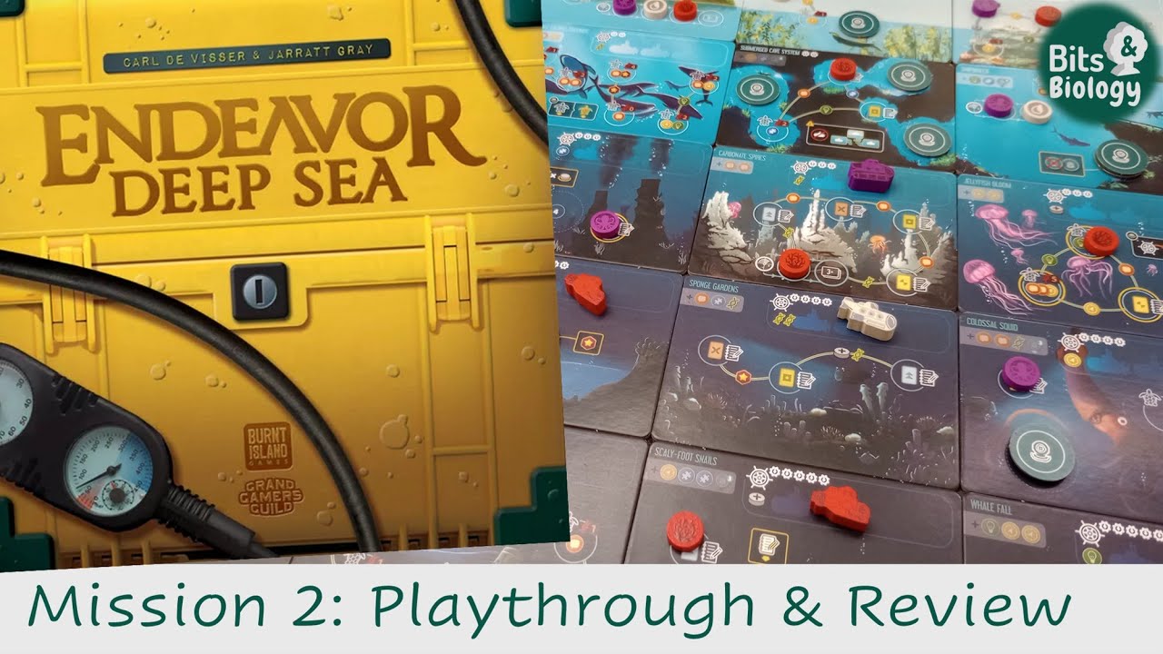 Endeavor: Deep Sea Mission 2, Maps & Charts | Playthrough and Review ...