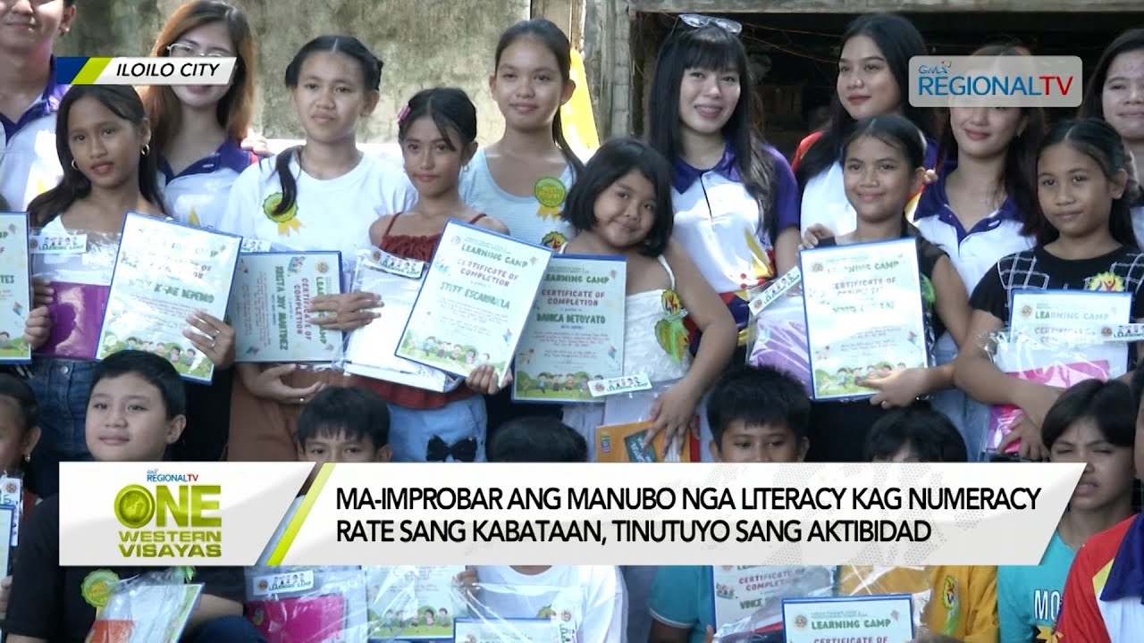 One Western Visayas: Learning camp, ginpatigayon sa Brgy. Tanza Timawa ...